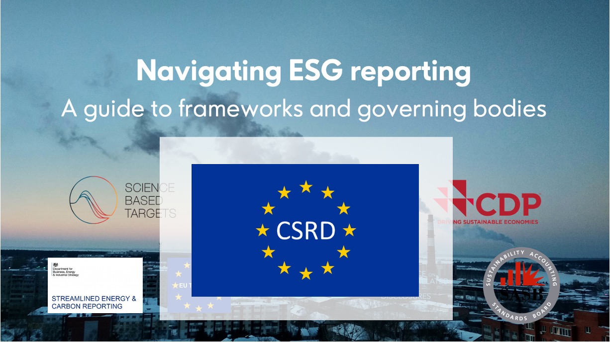 Understanding Esg Reporting Csrd Framework