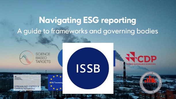 Guide to ISSB For ESG Reporting