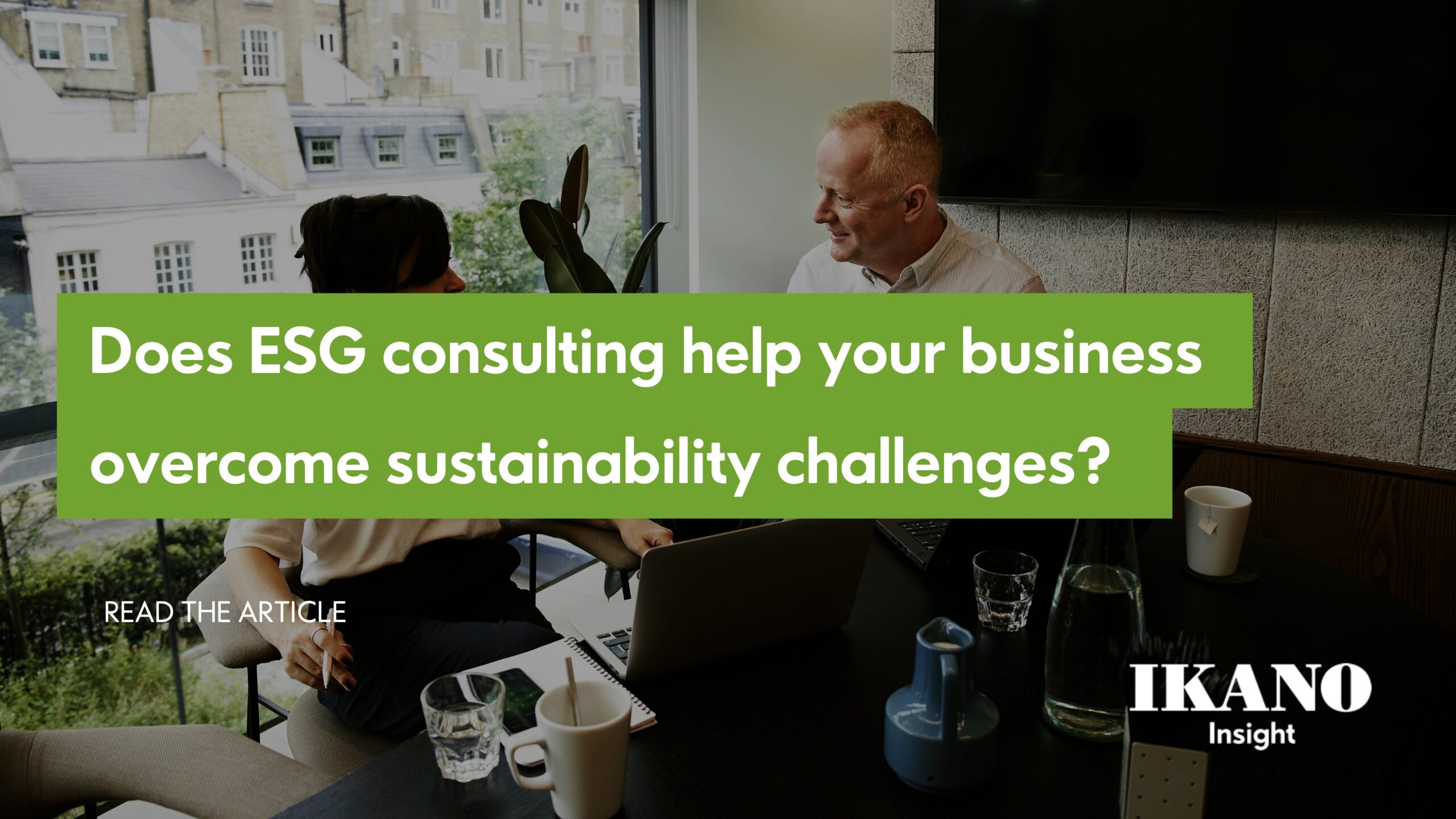 ESG consulting services tackle sustainability challenges
