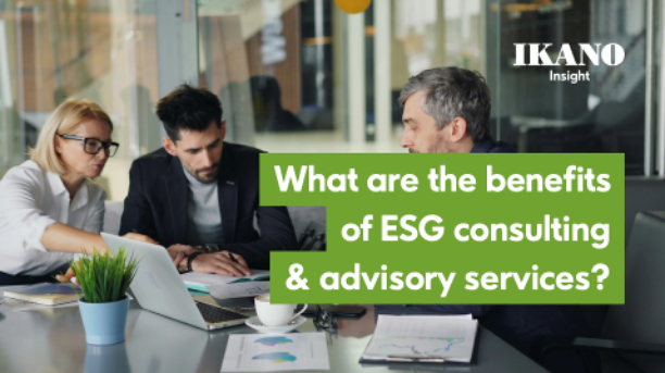 Benefits of ESG Consulting and Advisory Services