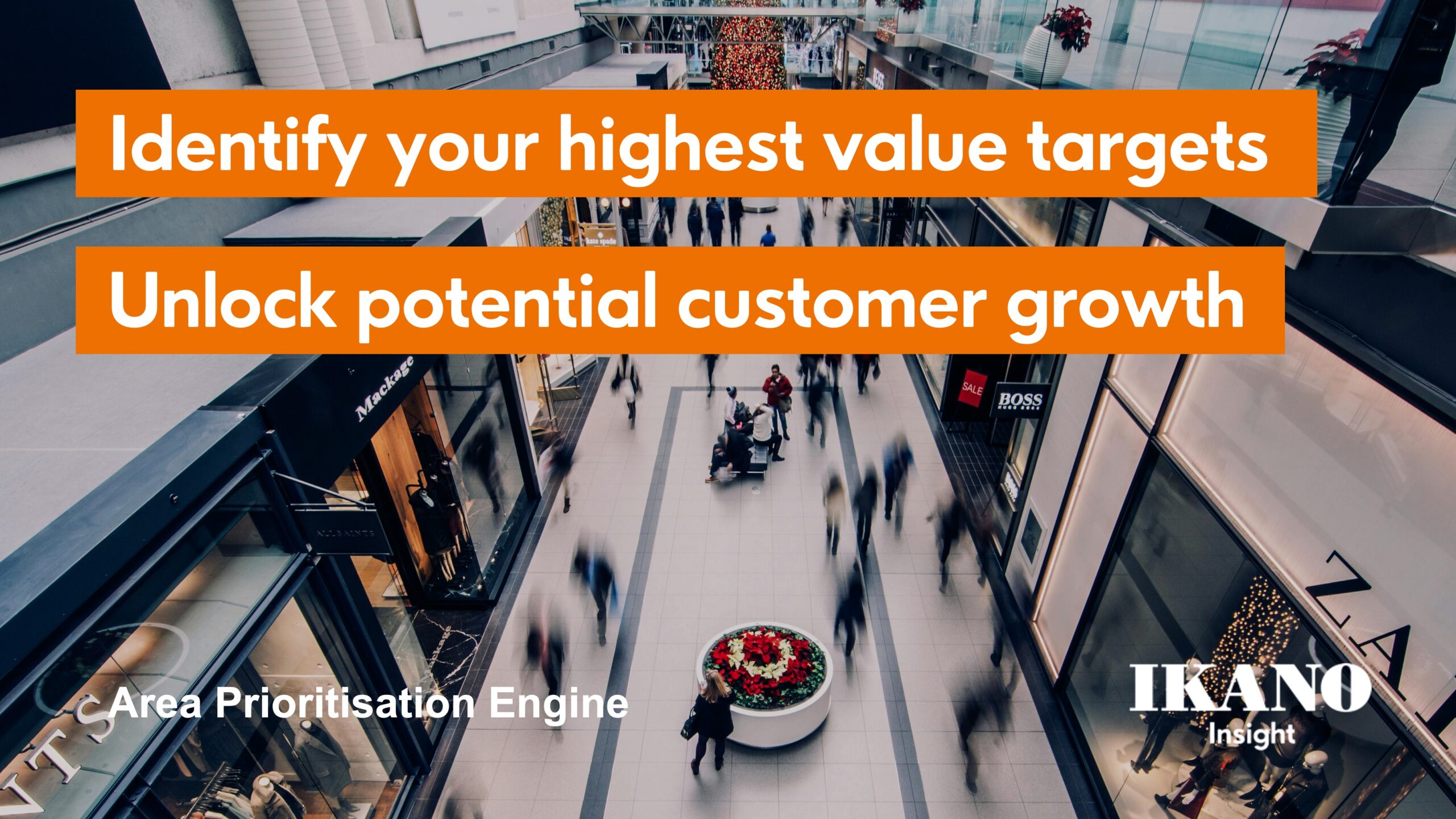 Geospatial analytics for optimised retail sales & marketing | Ikano Insight