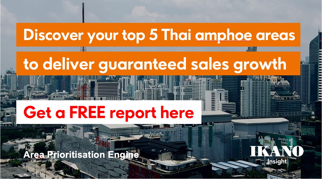 Free Thai geo-spatial analysis report - register here | Ikano Insight
